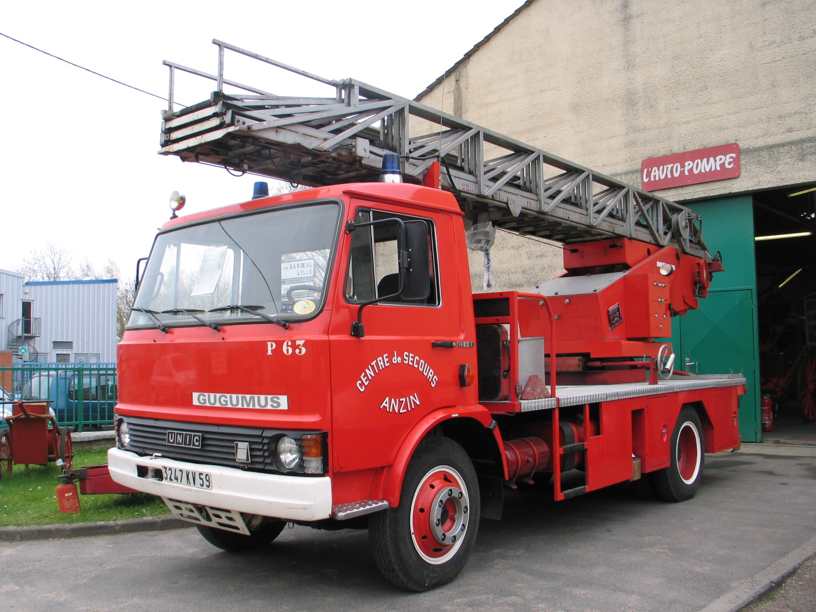 L'Auto-Pompe - Matériel